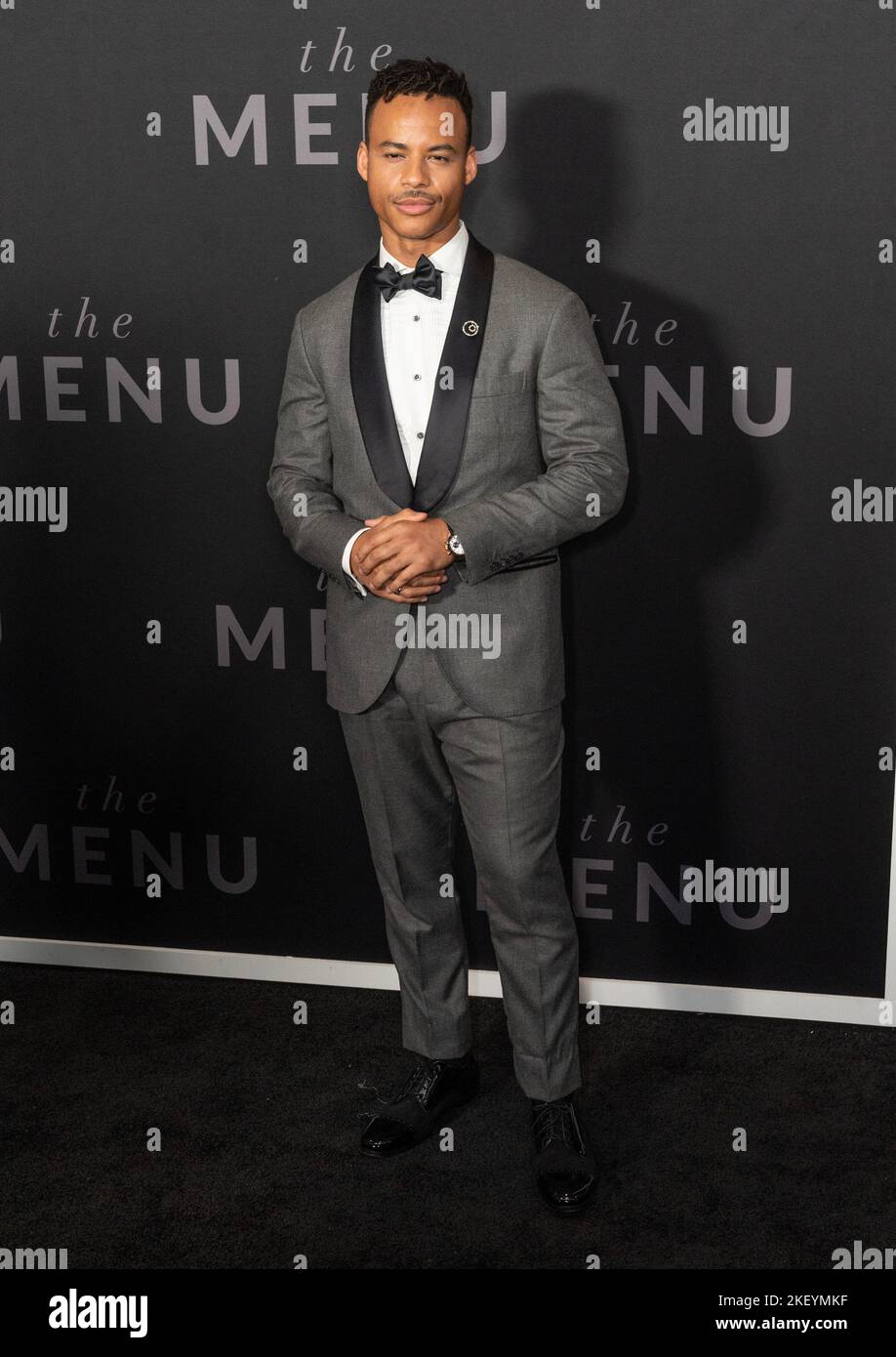 New York. USA, November 14, 2022. Mark St. Cyr attends premiere of The ...