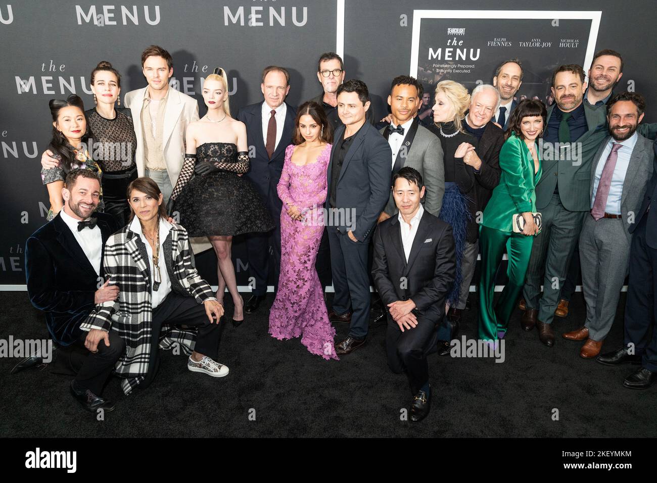 New York. USA, November 14, 2022. Cast and crew attend premiere of The ...