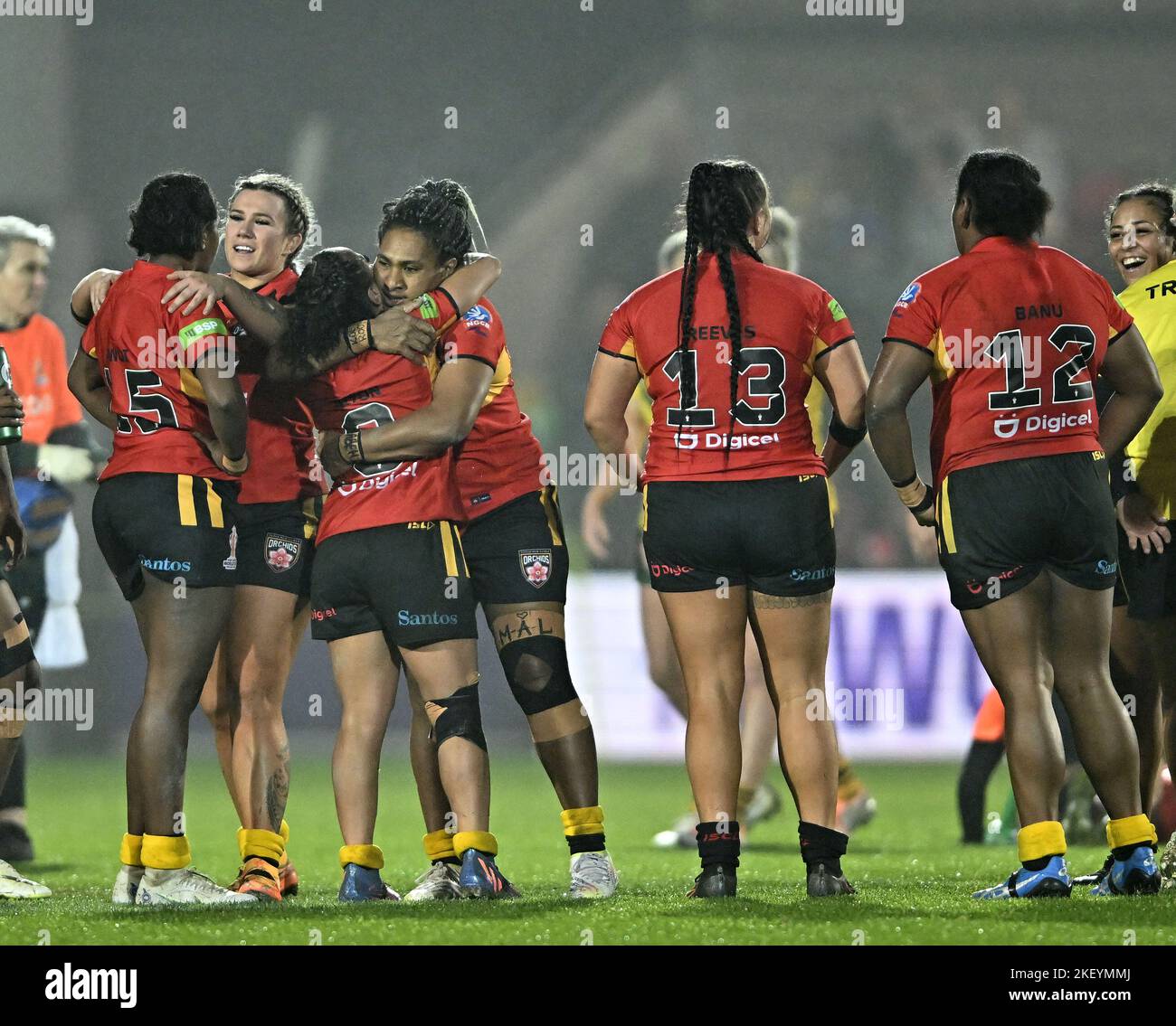 York, United Kingdom. 14th Nov, 2022. Womens rugby league world cup ...