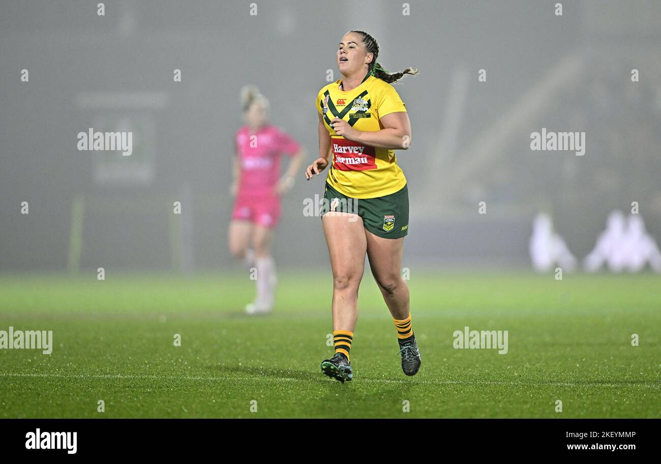 York, United Kingdom. 14th Nov, 2022. Womens rugby league world cup ...
