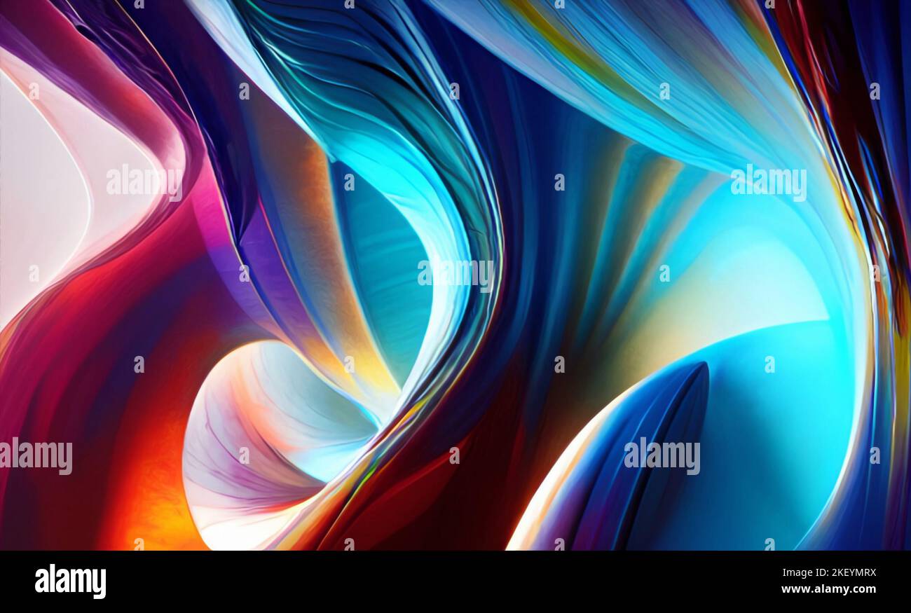multicolored abstract background, digital illustration Stock Photo - Alamy