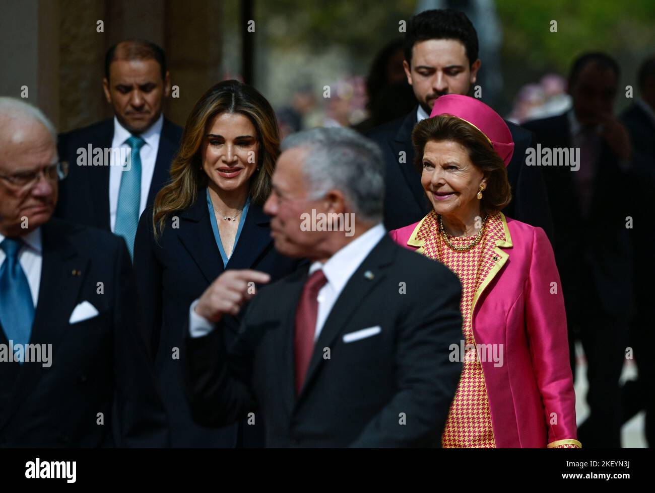 H.M. King Carl XVI Gustaf, H.M. King Abdullah II, H.M. Queen Rania and ... H.M. King Carl XVI Gustaf, H.M. King Abdullah II, H.M. Queen Rania and ...