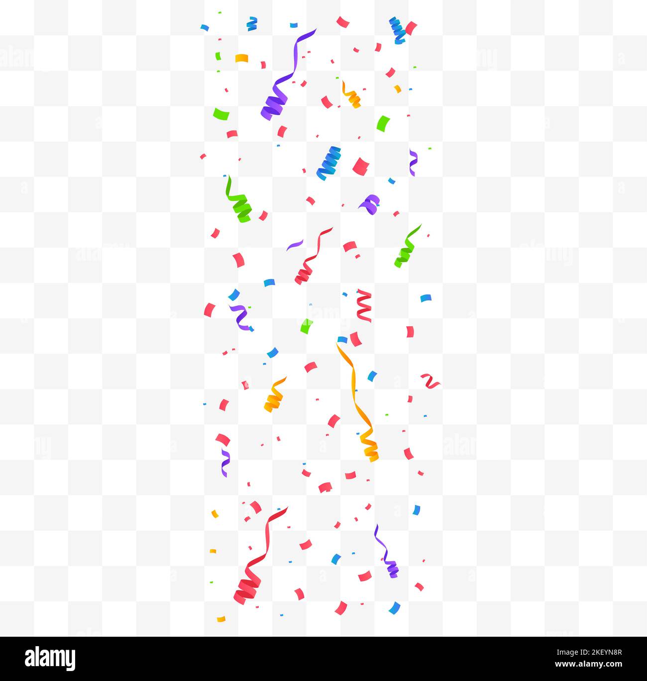 Confetti background. Festive backdrop. Party design with colorful ...