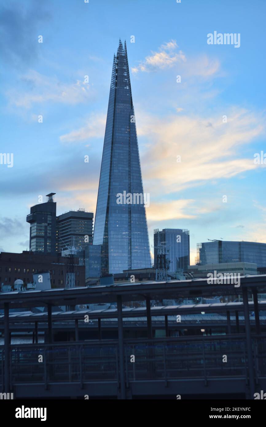 The Shard, also called as the Shard of Glass, Shard London Bridge and ...