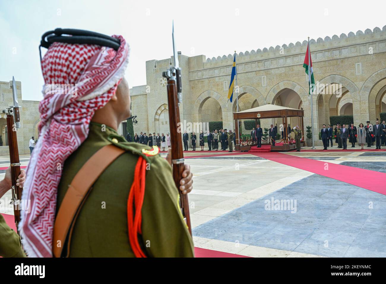 H.M. King Carl XVI Gustaf, H.M. King Abdullah II, H.M. Queen Rania and ... H.M. King Carl XVI Gustaf, H.M. King Abdullah II, H.M. Queen Rania and ...