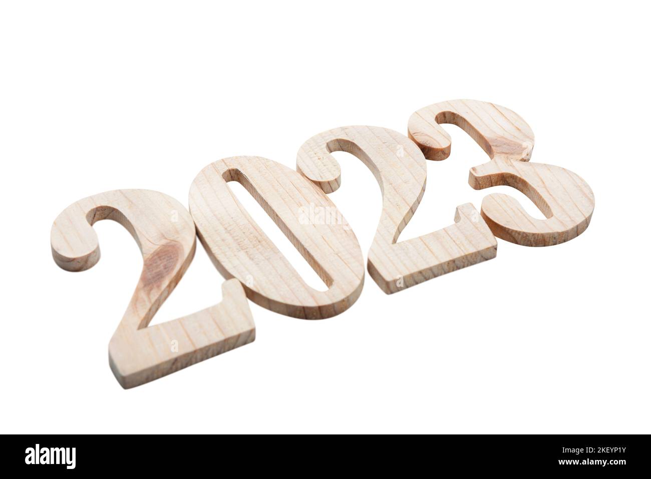 Year 2023 white abstract Cut Out Stock Images & Pictures - Alamy