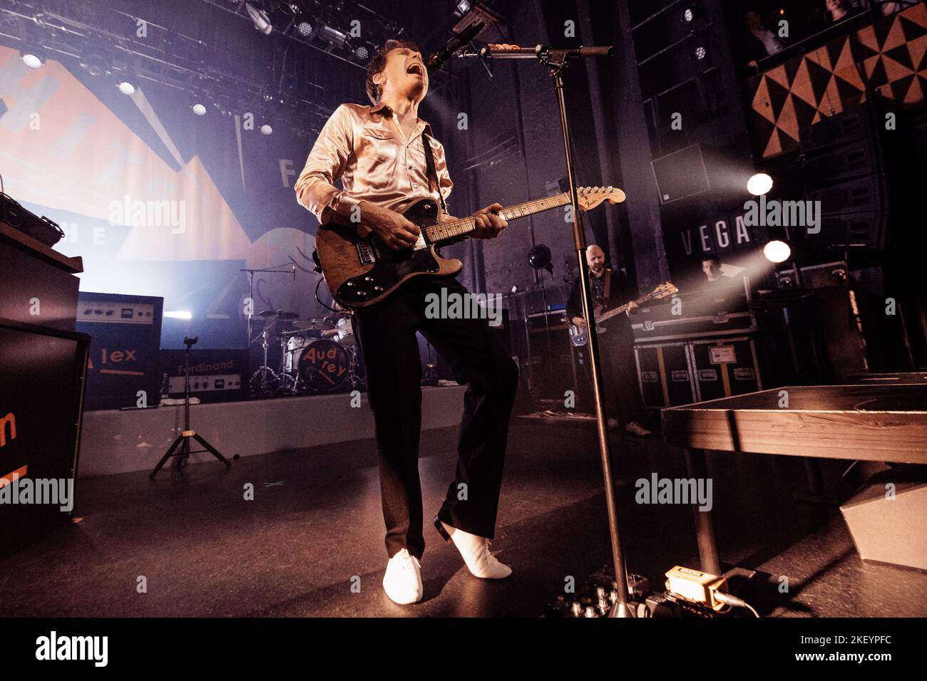 Copenhagen. Denmark. 13th, November 2022. The Scottish rock band Franz ...