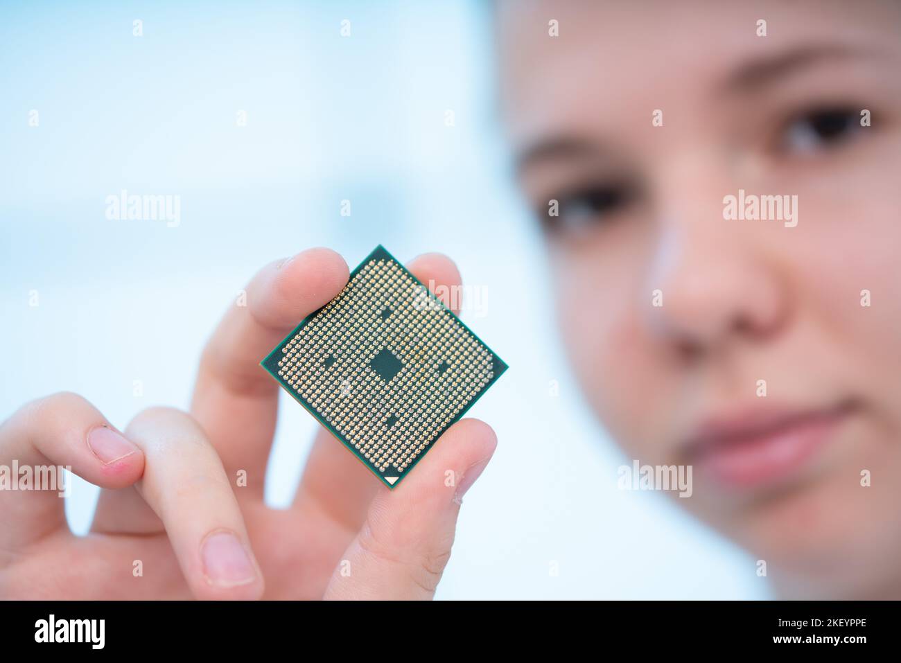 Core in a central processing unit hi-res stock photography and images ...
