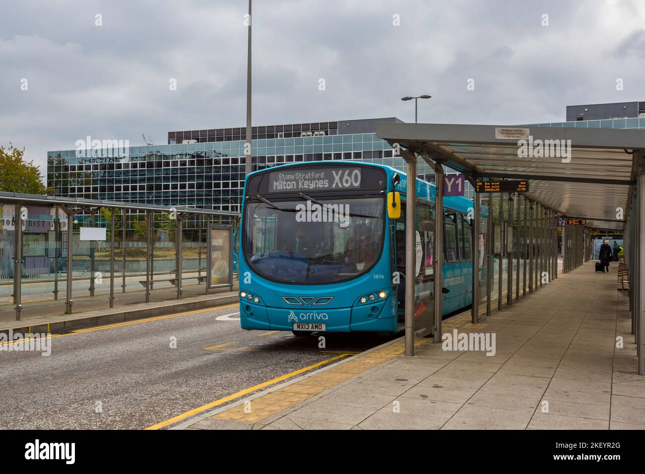 Arriva bus X60 Stony Stratford Milton Keynes outside Milton Keynes ...