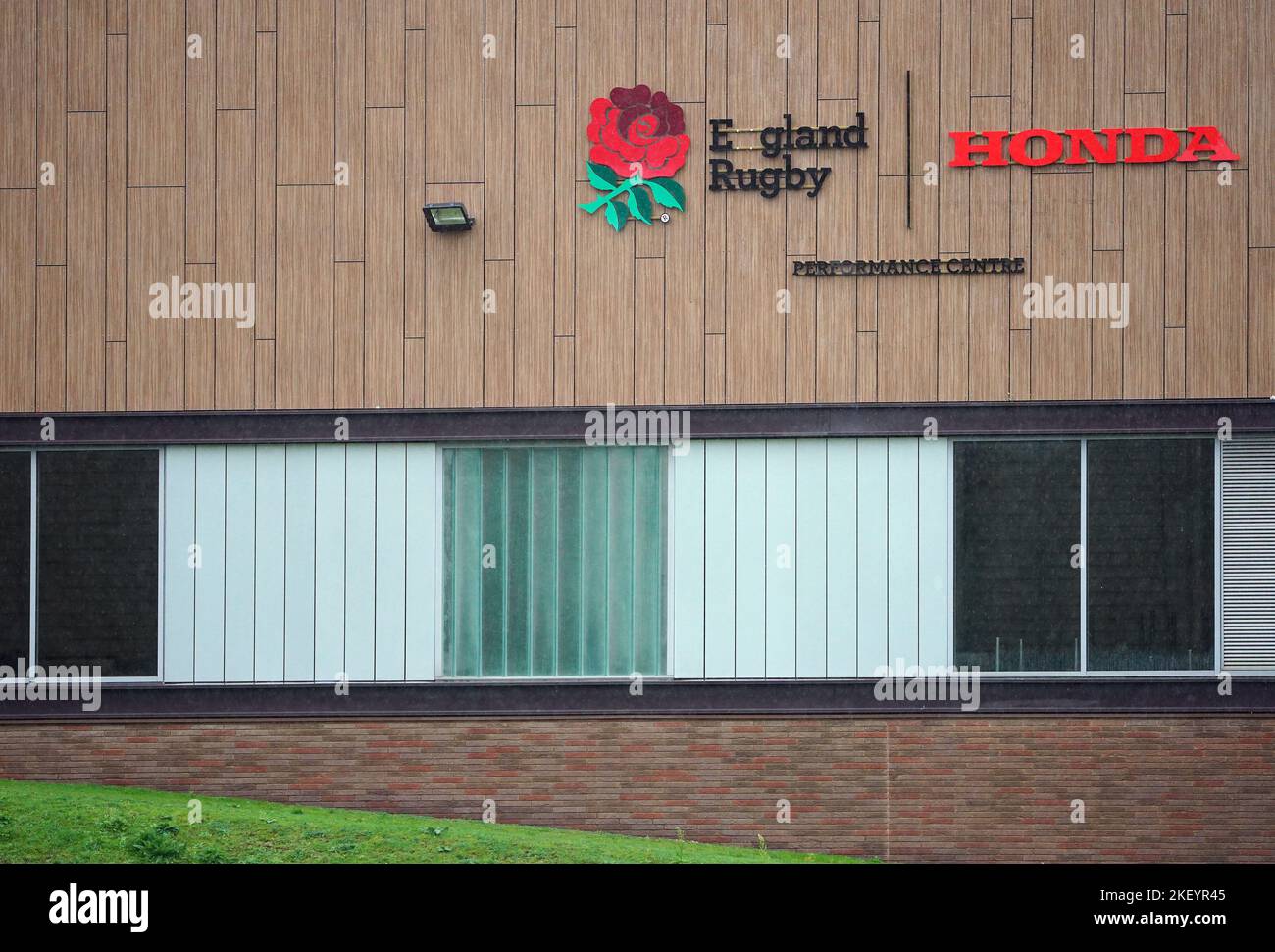 A general view of the building during a training session at Honda ...