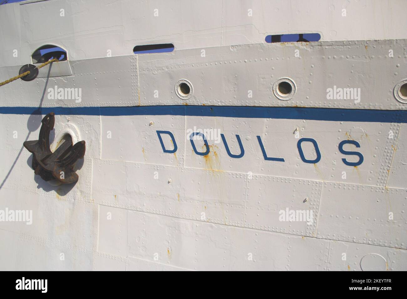 MV Doulos a floating library operated by the German charity Gute Bucher ...
