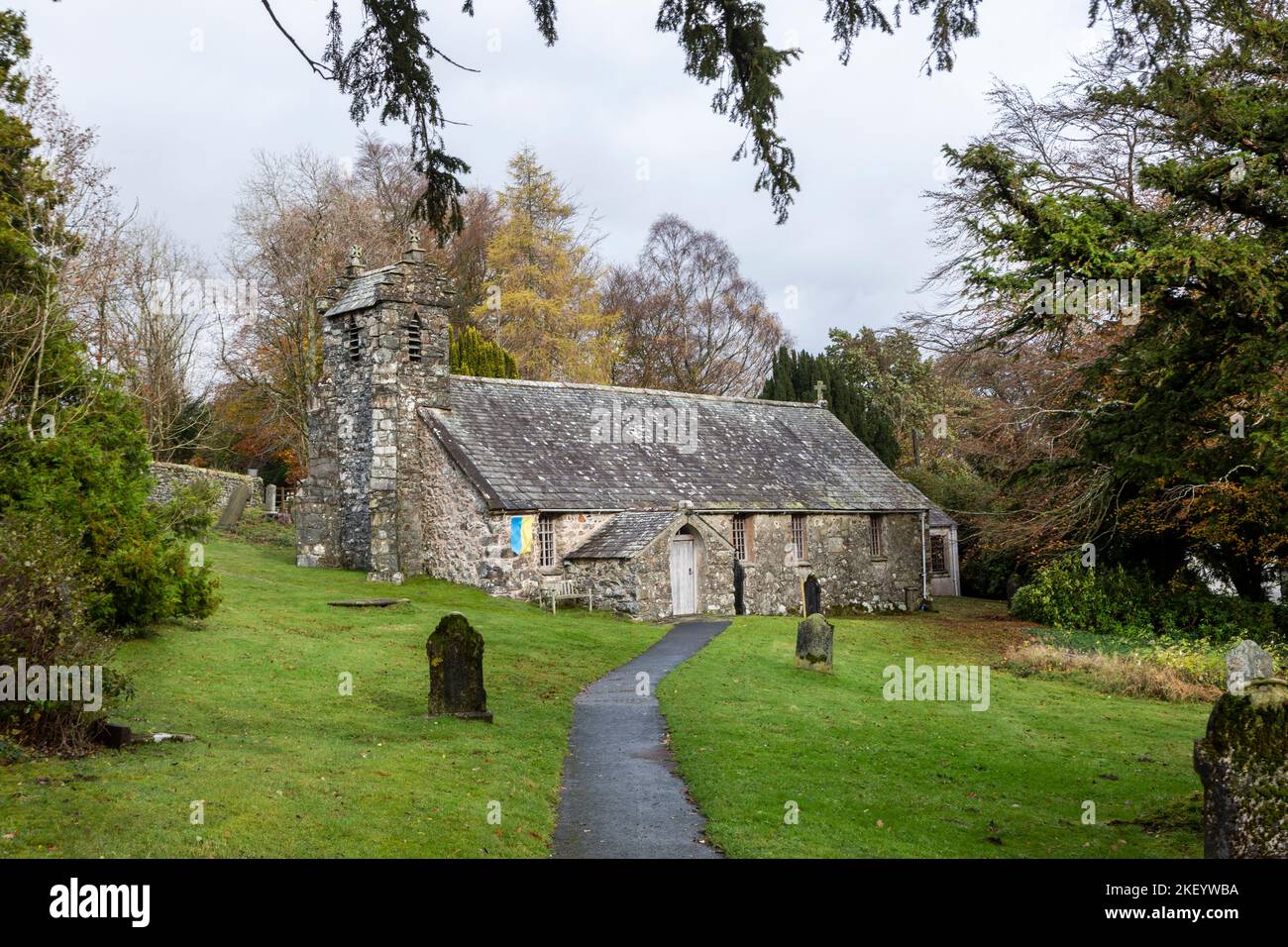 Matterdale Church in the Lake District, Cumbria Stock Photo - Alamy