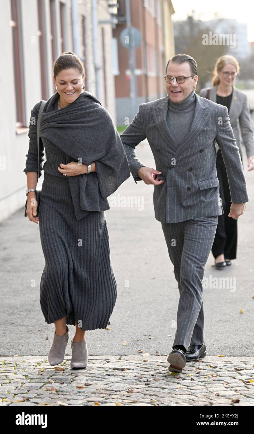 Crown Princess Victoria and Prince Daniel arrive at the Swedish Energy ...