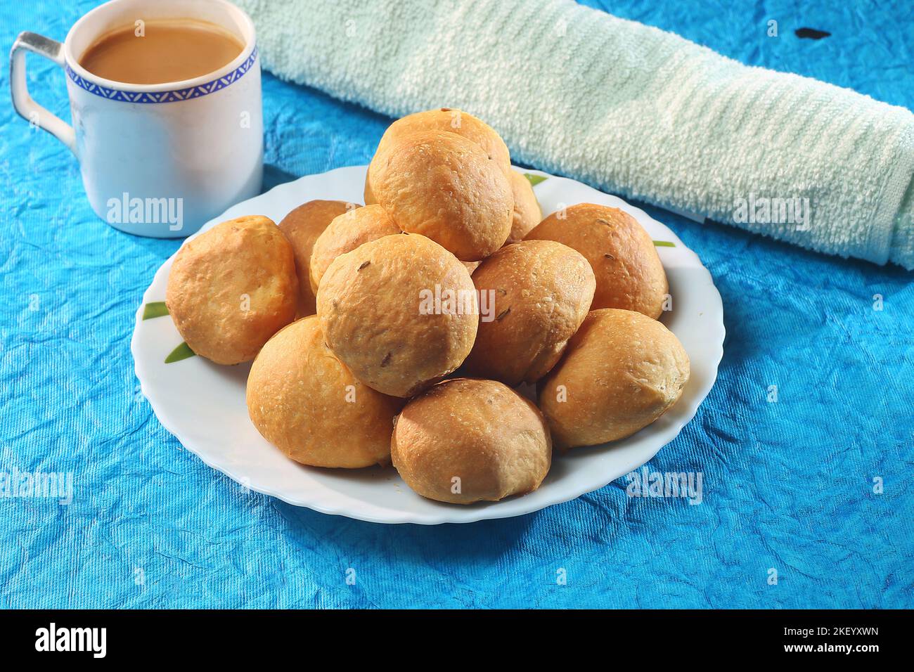 puff pastry, jeera puff, jeera cookie Stock Photo - Alamy