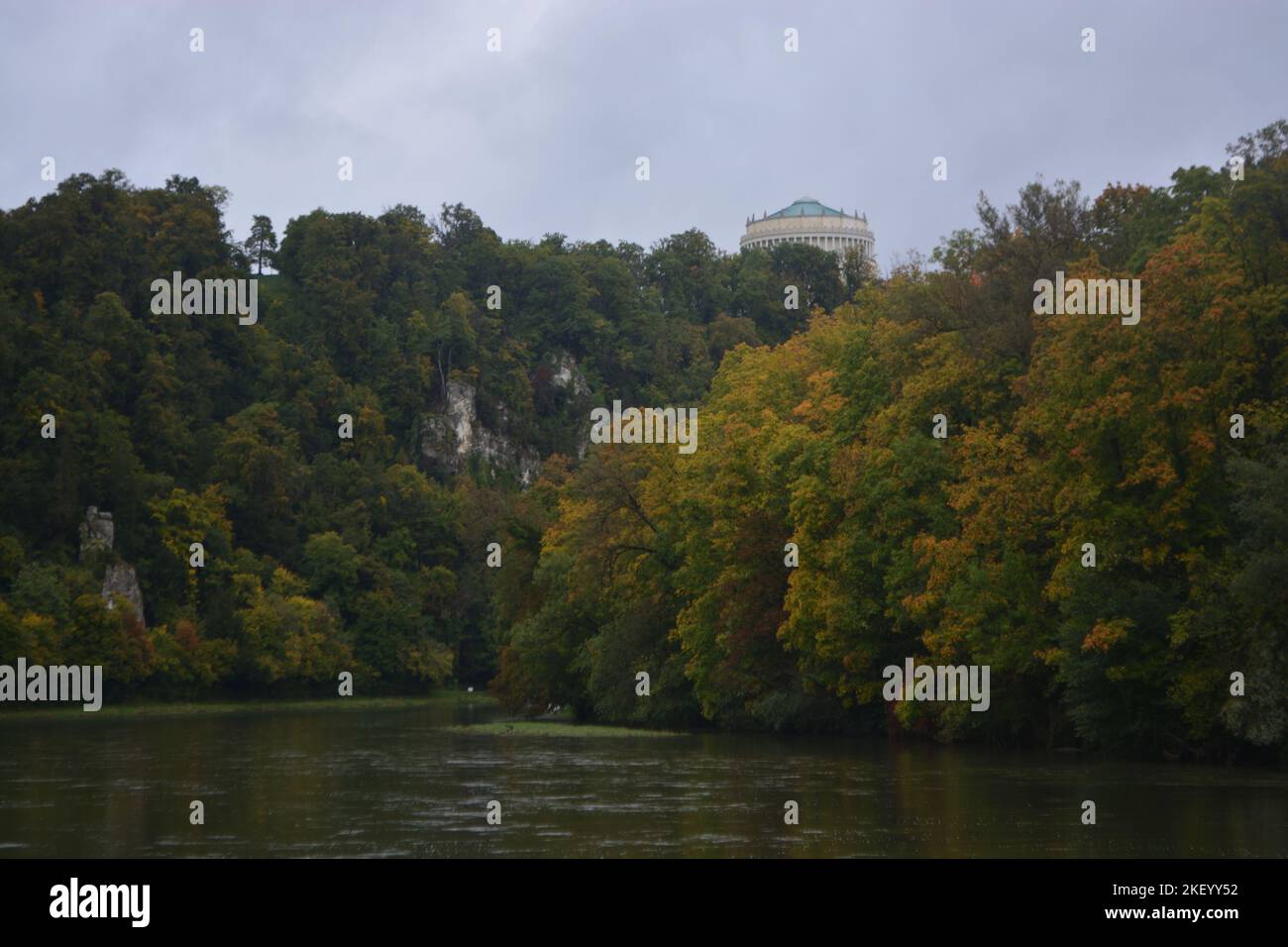 Liberation Hall Befreiungshalle Kelheim monument on the Michelsberg ...