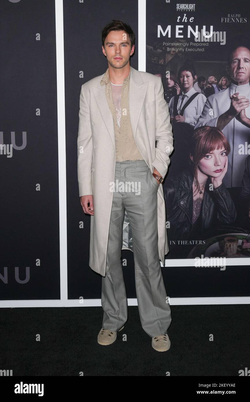 New York City, United States. 14th Nov, 2022. Nicholas Hoult at the New ...