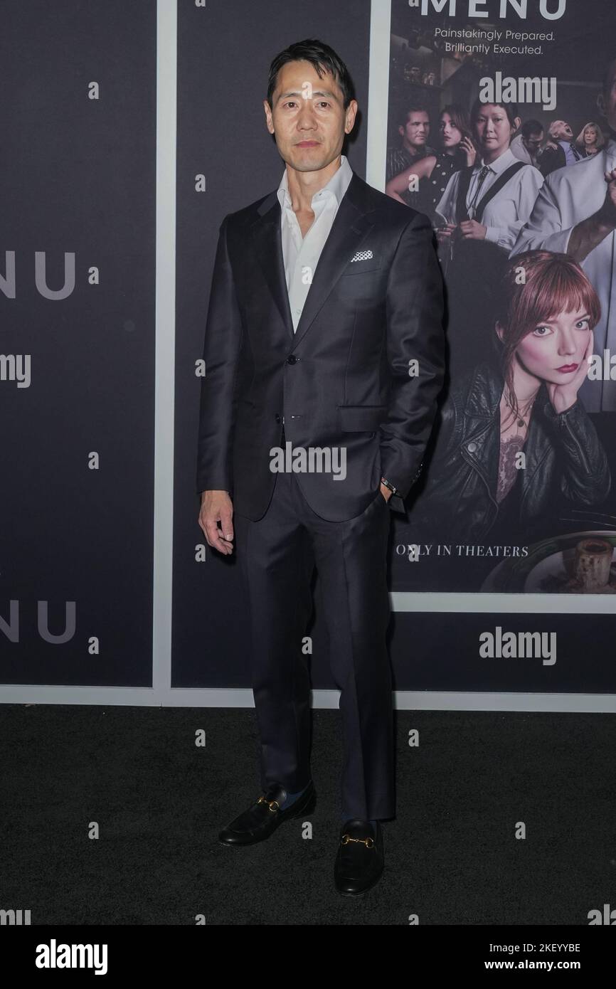 New York City, United States. 14th Nov, 2022. Rob Yang at the New York ...