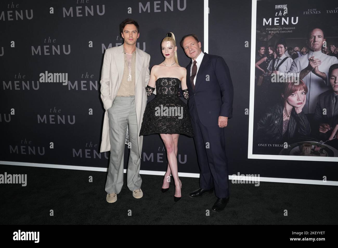 New York City, United States. 14th Nov, 2022. Nicholas Hoult, Anya ...