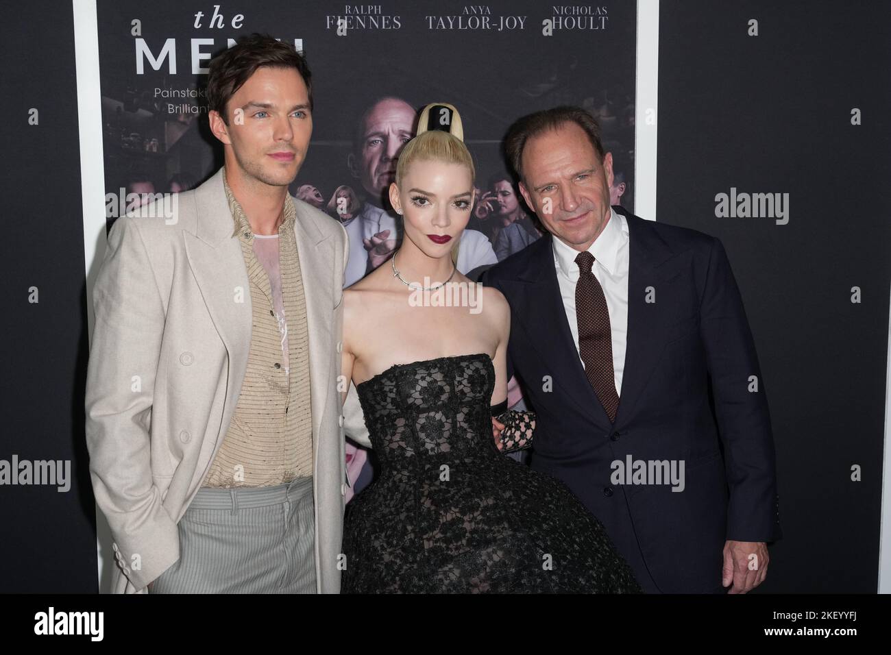 New York City, United States. 14th Nov, 2022. Nicholas Hoult, Anya ...