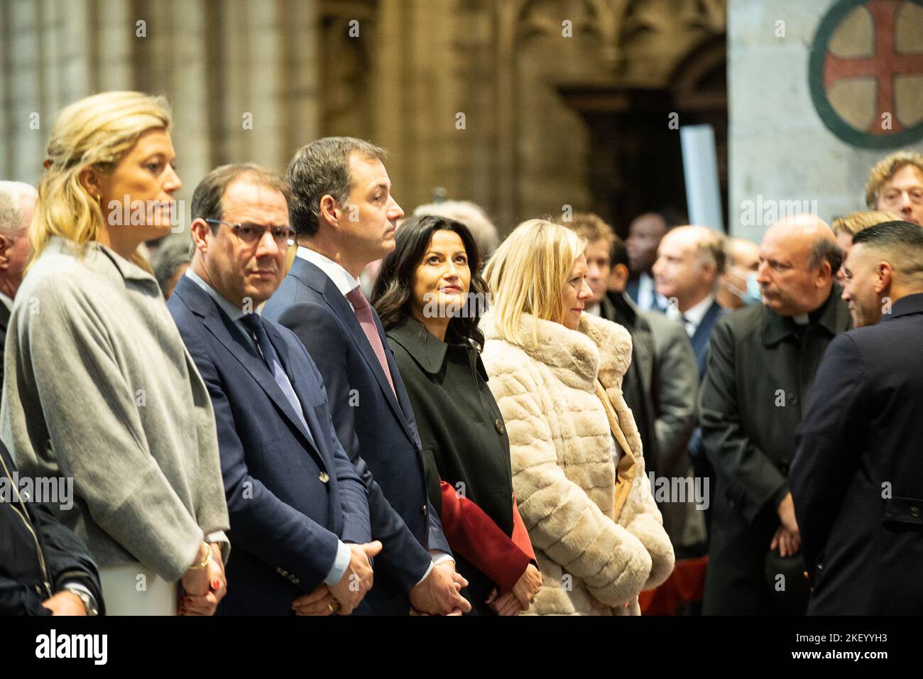 Brussels, Belgium, 15 November 2022. Interior Minister Annelies ...