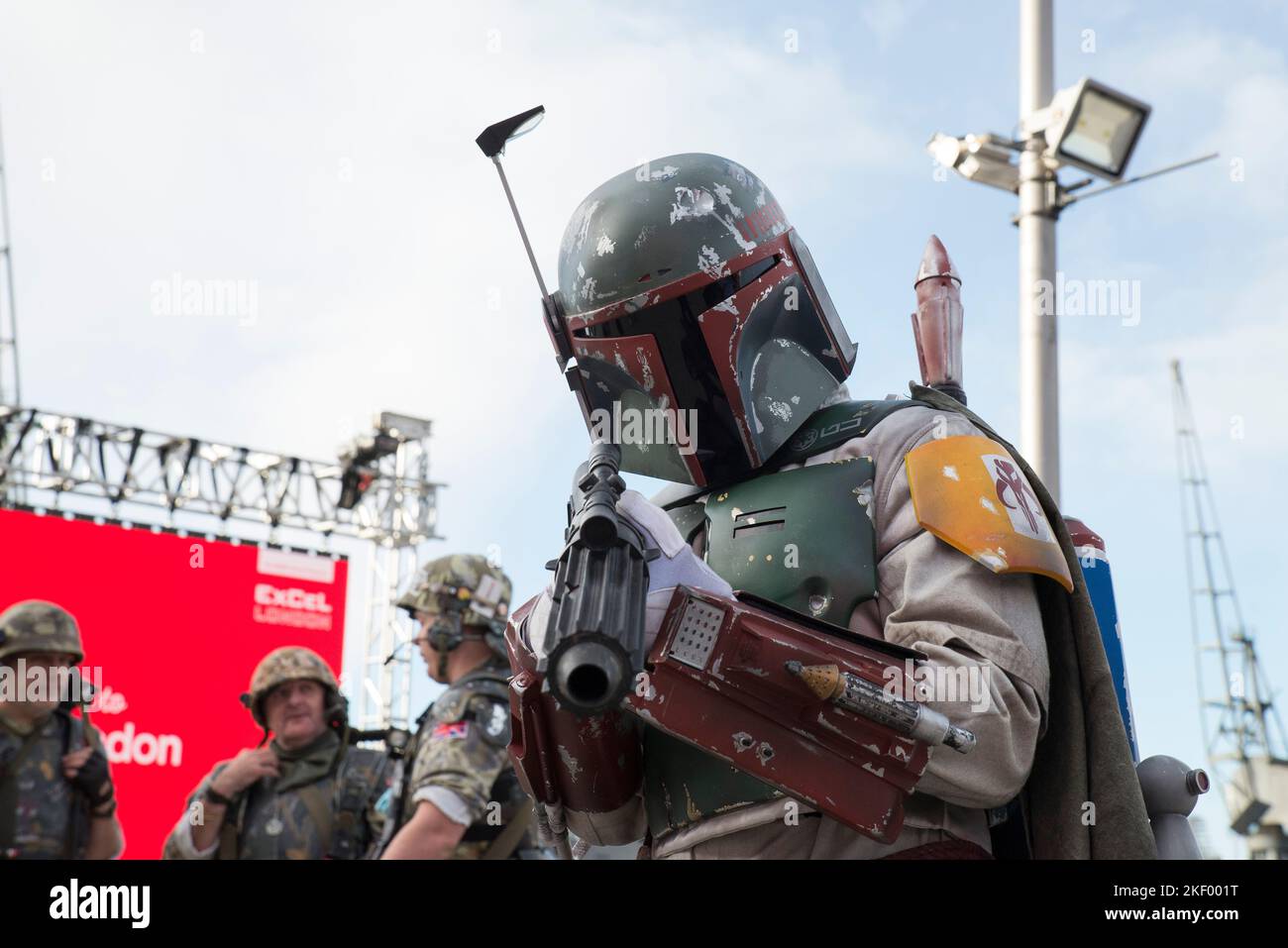 Chick Dressed As Boba Fett