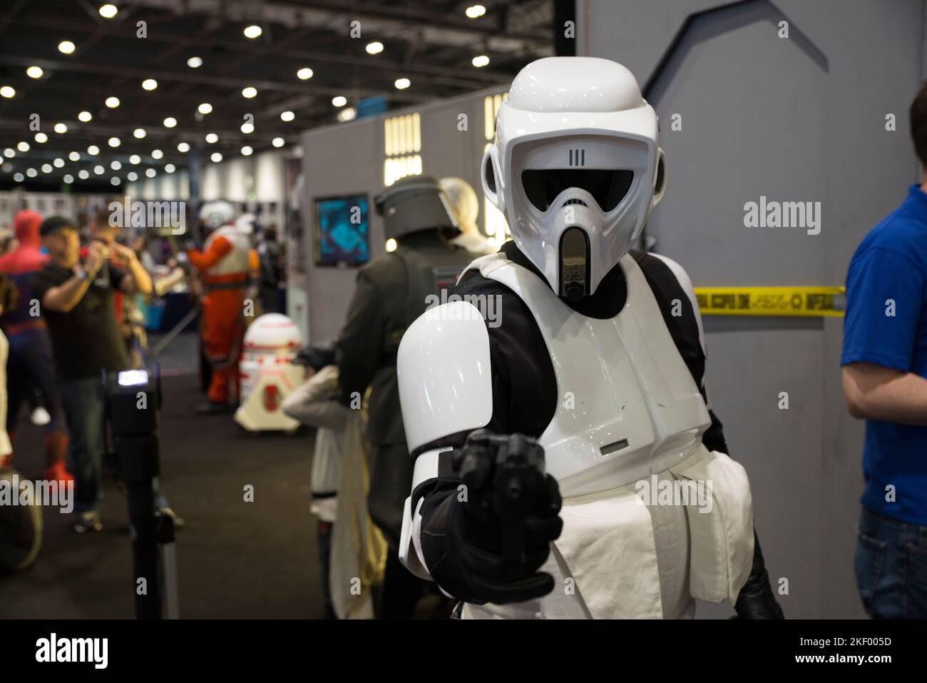 scout trooper cosplay Stock Photo - Alamy
