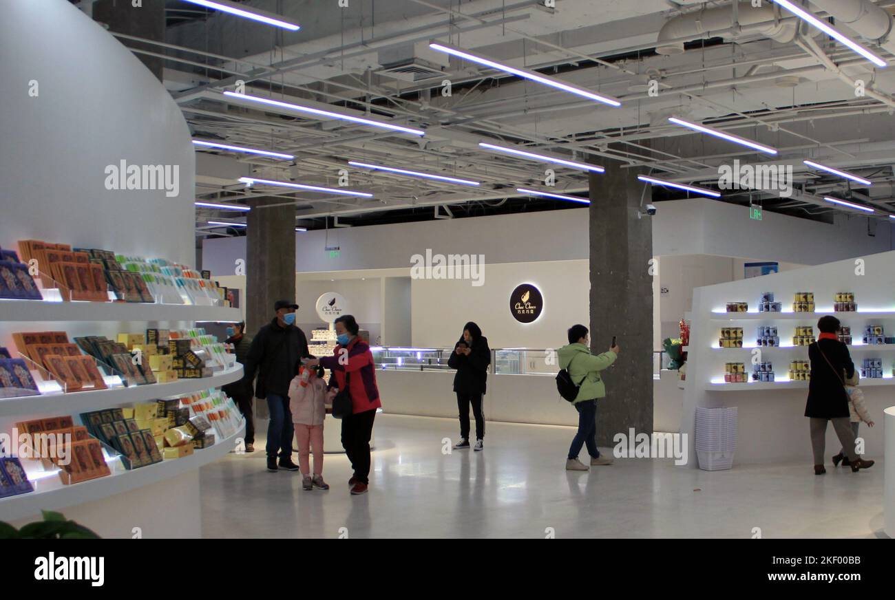 A chocolate museum under trial operation attracts many tourists to ...
