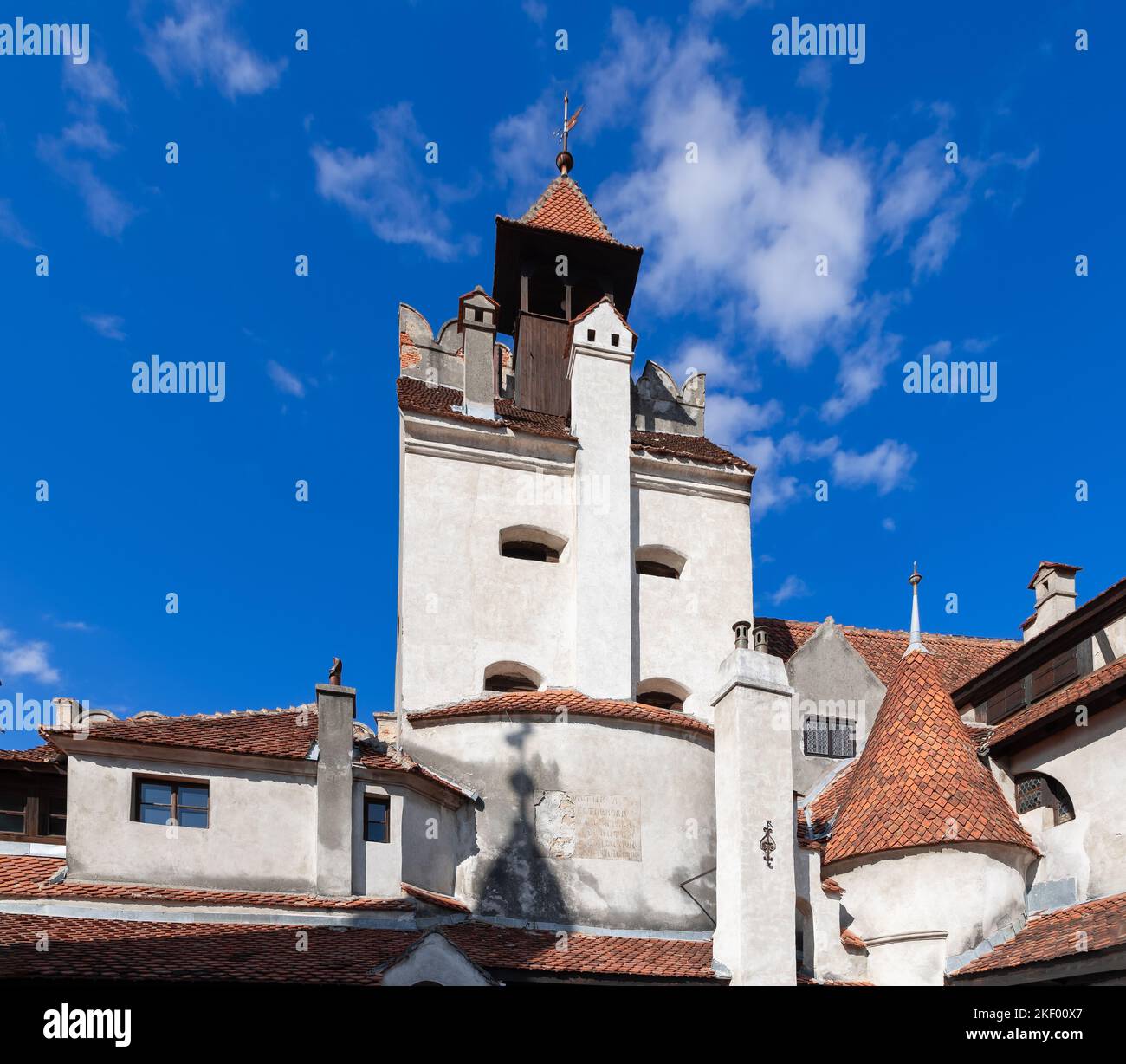 Being a very complex architectural structure Bran Castle was built ...