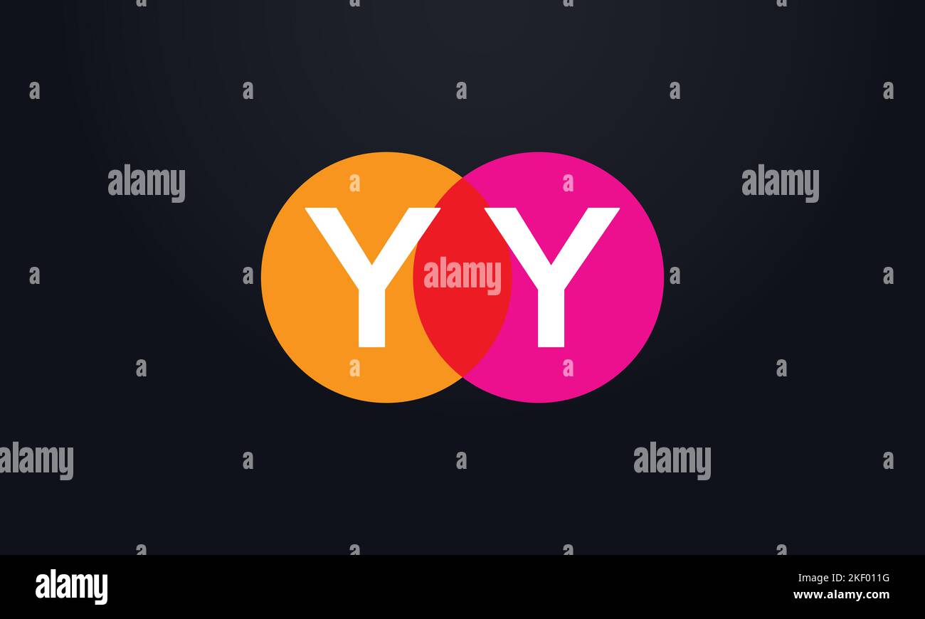 Multi Color Circle logo and colourful circle monogram vector and ...