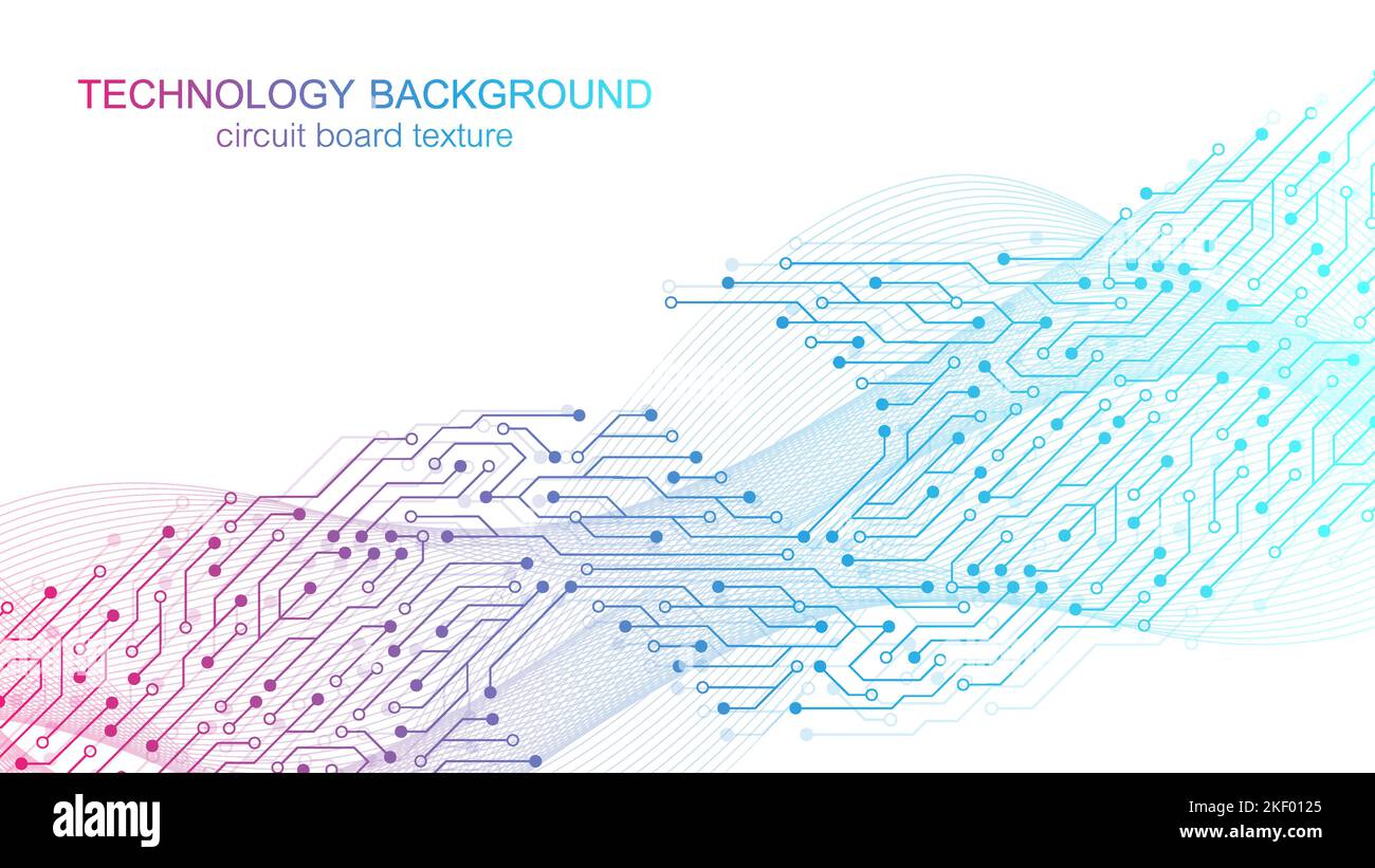 Electronic texture for computer technology, engineering concept ...