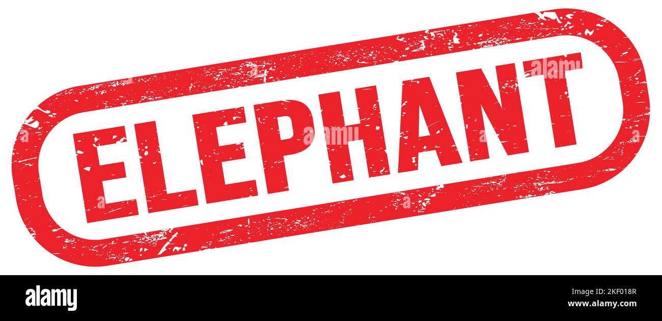 Red elephant logo Cut Out Stock Images & Pictures - Alamy