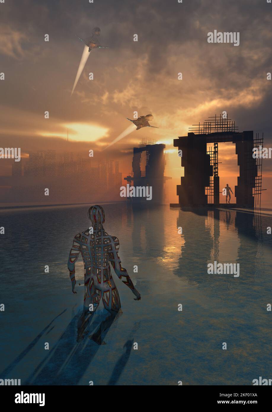 Past & Future Stock Photo - Alamy