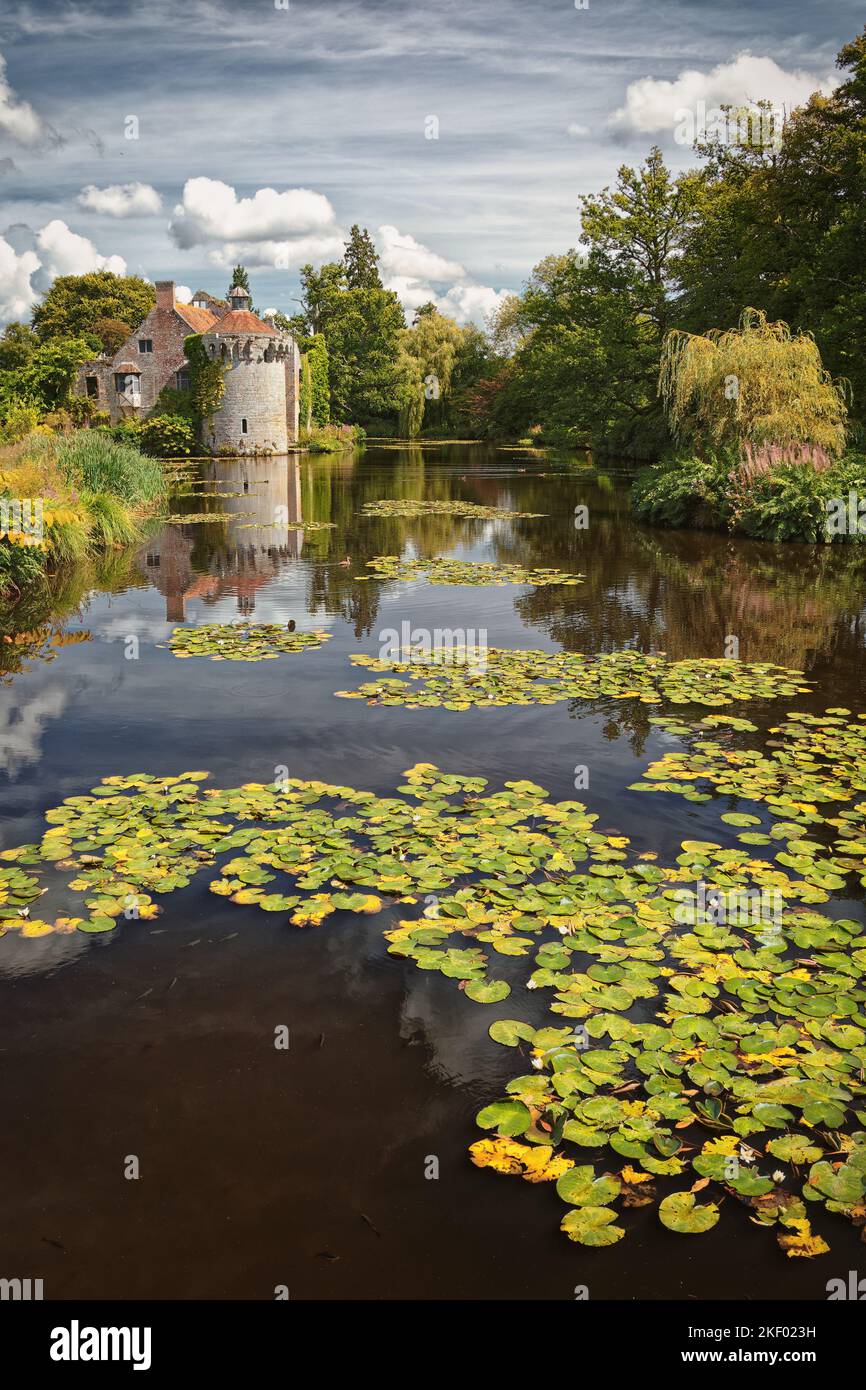 Old Scotney Castle - Lamberhurst Kent UK Stock Photo - Alamy