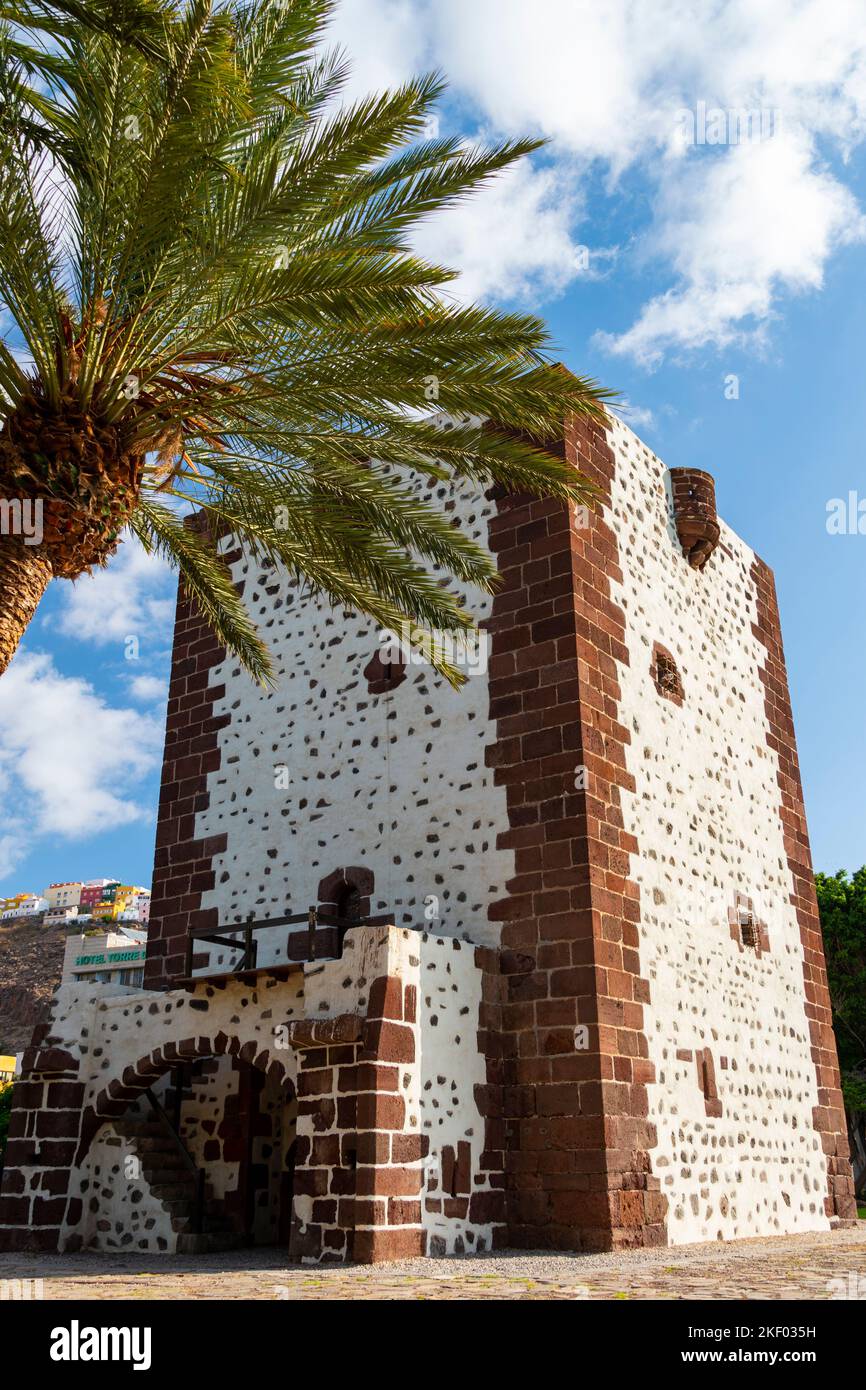 Torre Del Conde tower in San Sebastian, La Gomera, Canary Islands ...