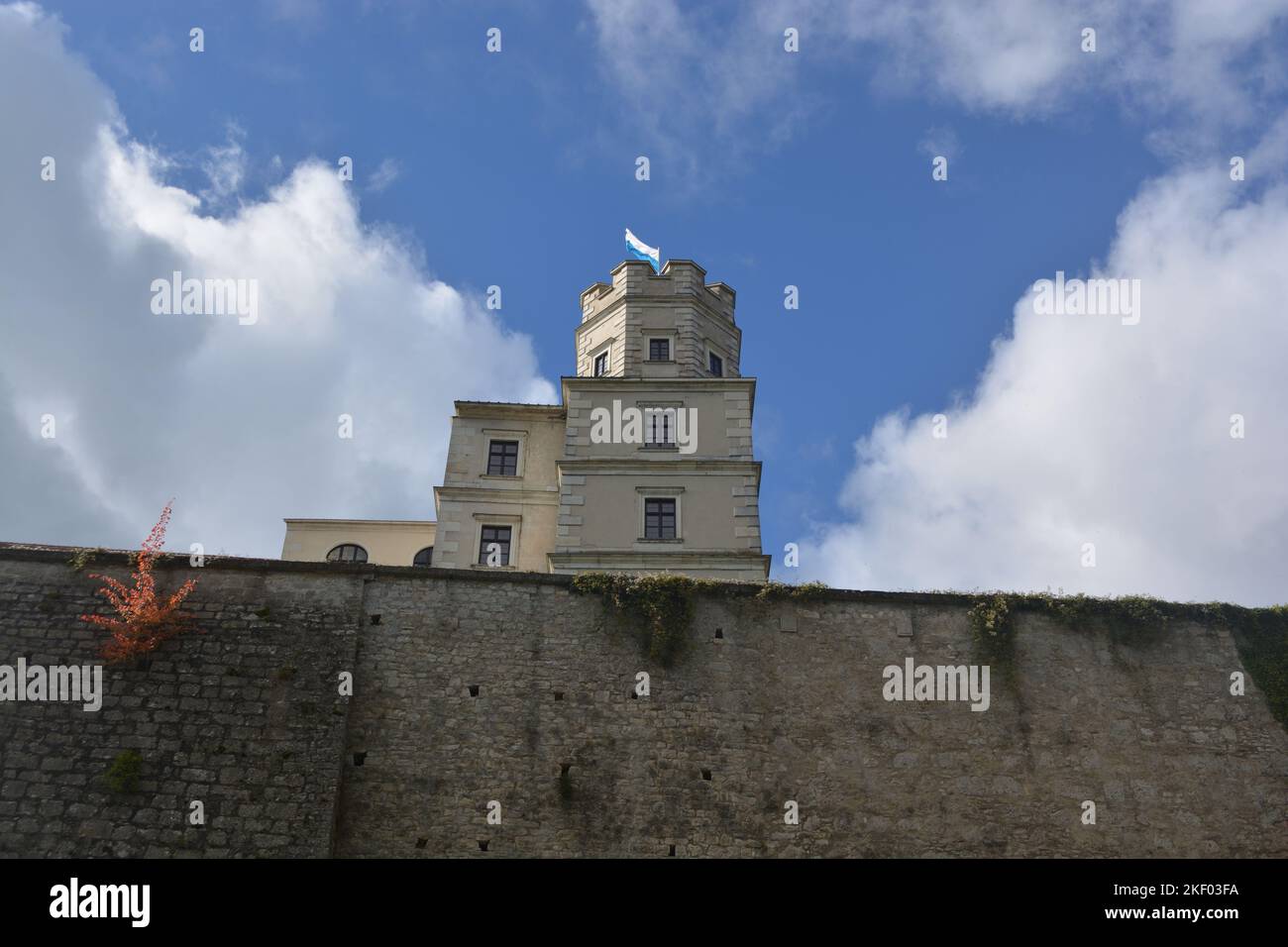 The Willibaldsburg above Eichst tt. Eichst tt is a old town of Bavaria, Germany Stock Photo - Alamy