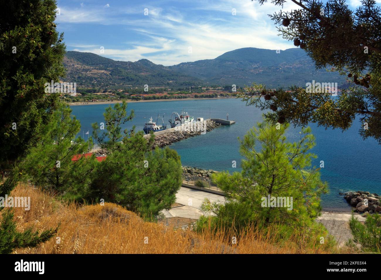 Petra, Lesbos, Northern Aegean Islands, Greece Stock Photo - Alamy