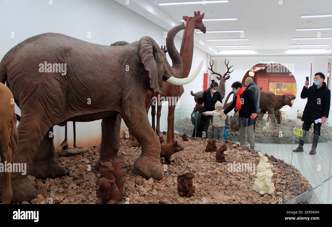 A chocolate museum under trial operation attracts many tourists to ...