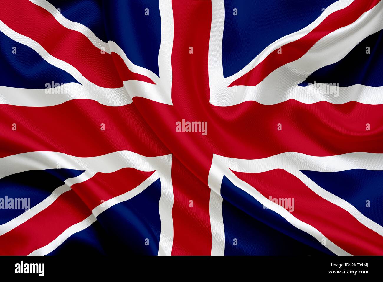 Great britain flag fabric texture hi-res stock photography and images ...