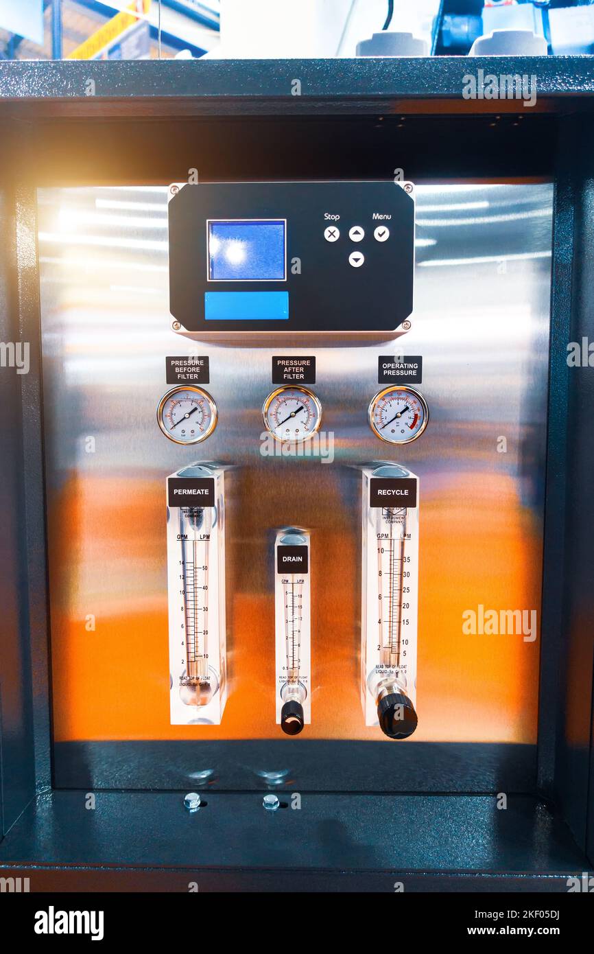 Reverse osmosis technology for water purification Stock Photo - Alamy
