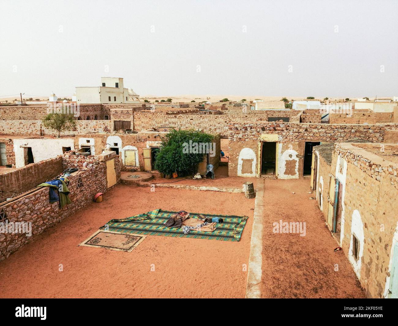 Mauritania, Chinguetti, traditional house Stock Photo - Alamy