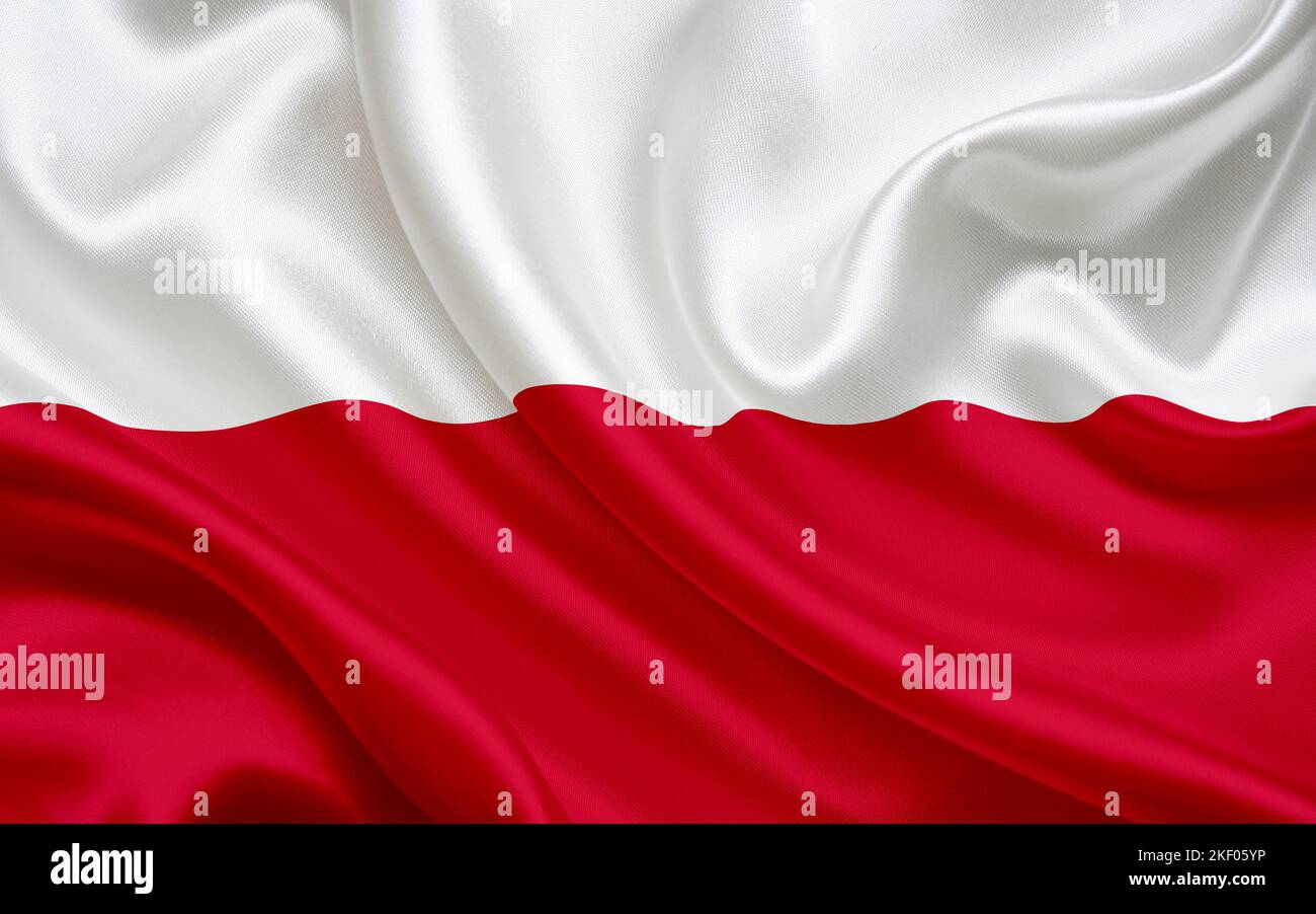 national flag of Poland Stock Photo - Alamy