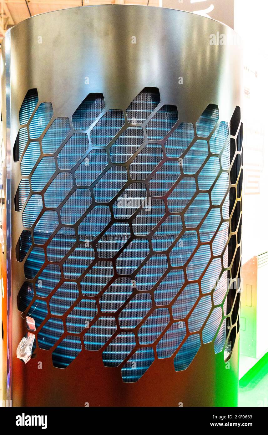 Fan coil unit for heating and cooling Stock Photo - Alamy