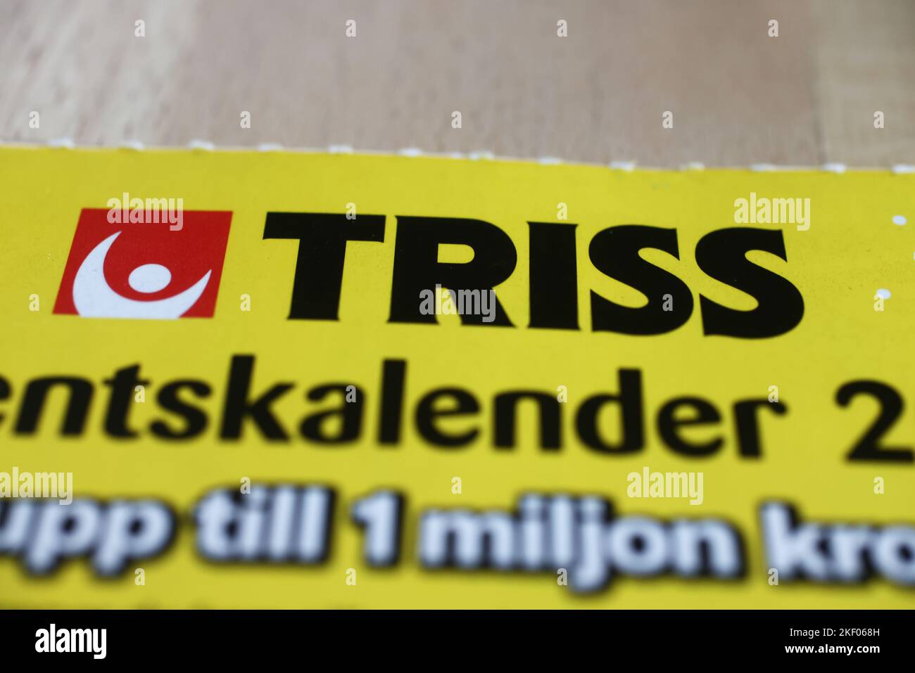 Triss Advent calendar Stock Photo - Alamy