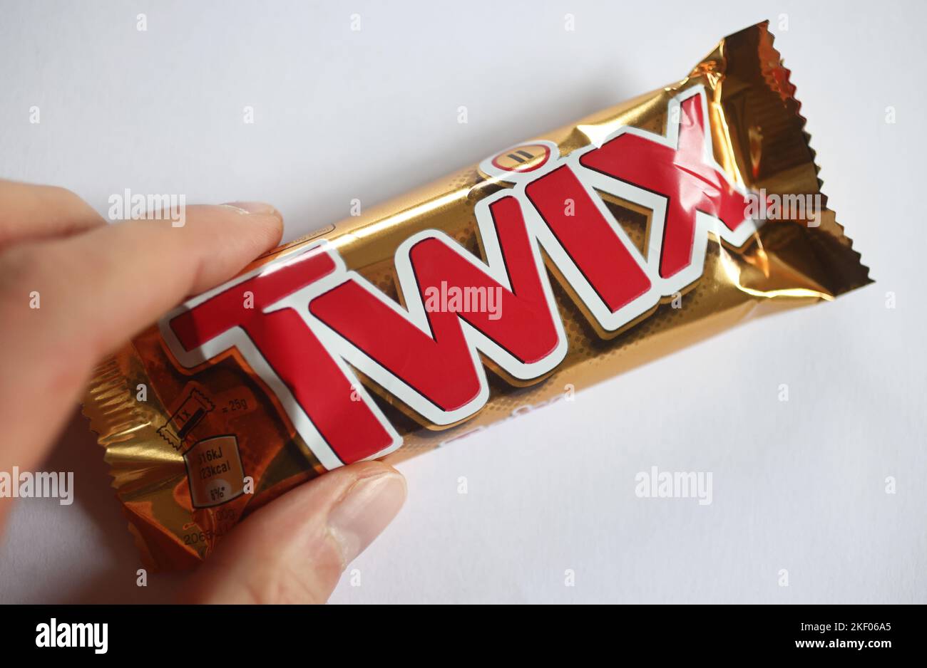 Twix chocolate made by Mars, Inc Stock Photo - Alamy