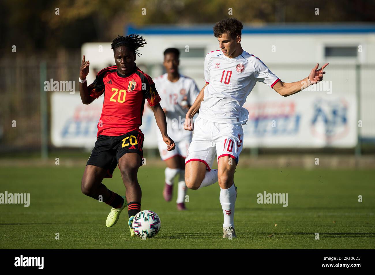 Bucharest, Romania, 1st November 2022. Amin Chiakha of Denmark competes ...