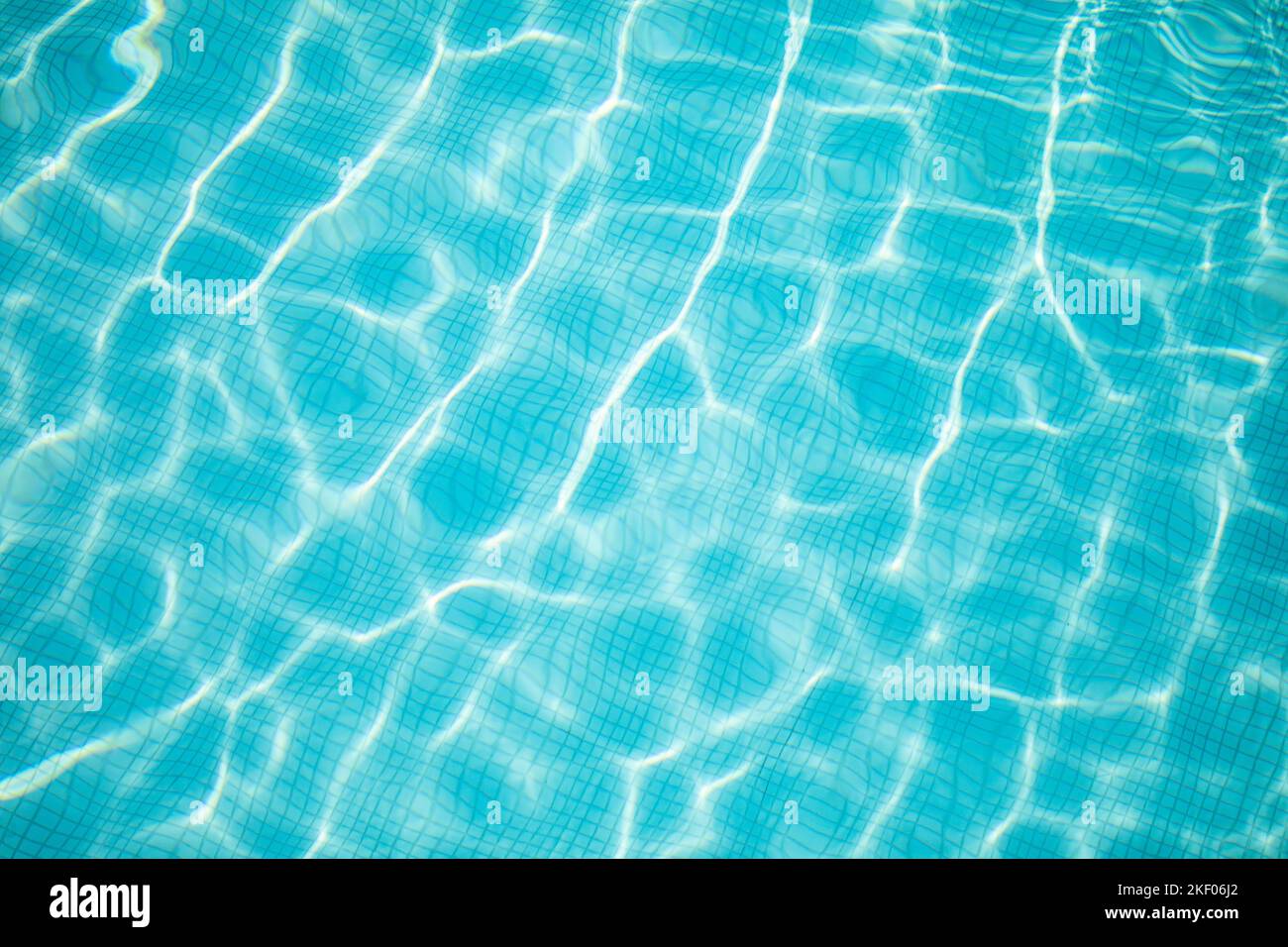 Beautiful relaxing swimming pool water sun reflection background ...