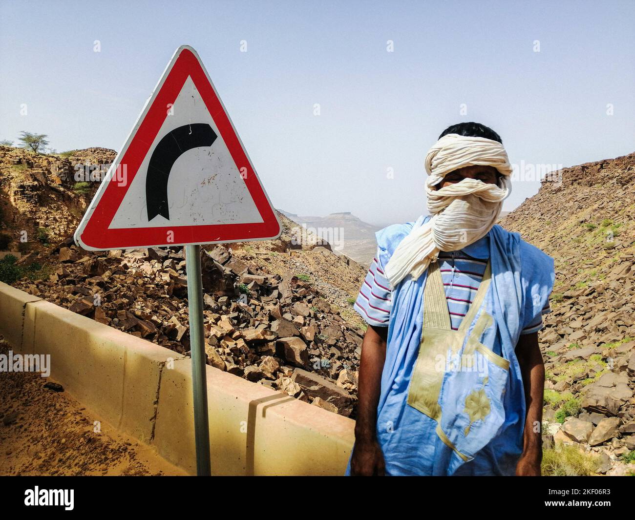 Mauritania, surrounding of Chinguetti, portrait Stock Photo - Alamy
