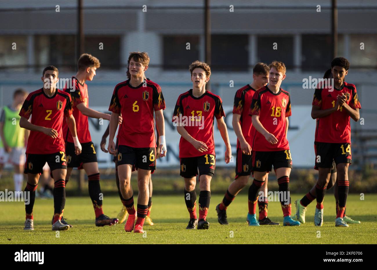 Bucharest, Romania, 1st November 2022. Belgium's Laurens Goemare ...