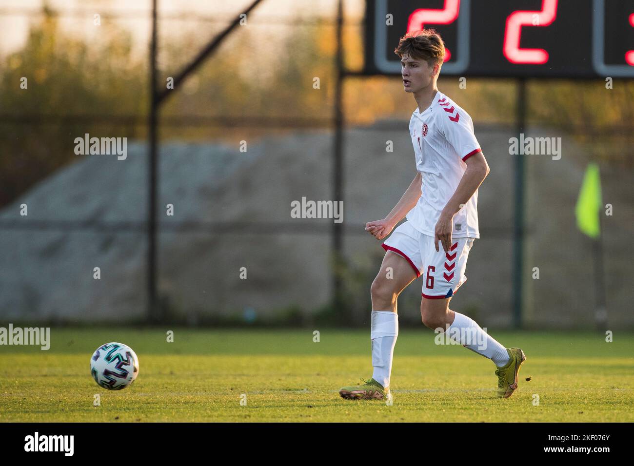 Bucharest, Romania, 1st November 2022. Nikolaj Juul-Sandberg of Denmark ...