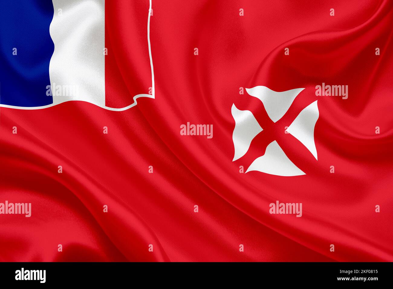 official national flag of wallis and futtuna Stock Photo - Alamy